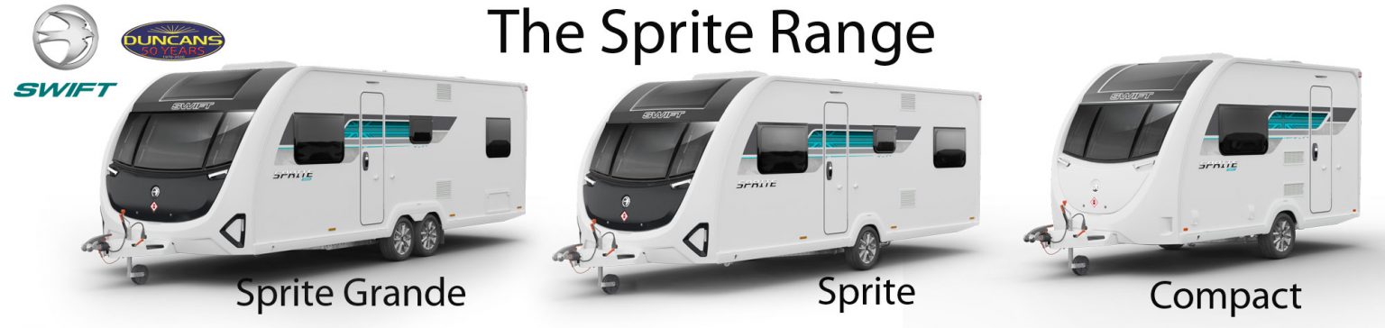 Swift Sprite Range - Duncans Caravans Ltd